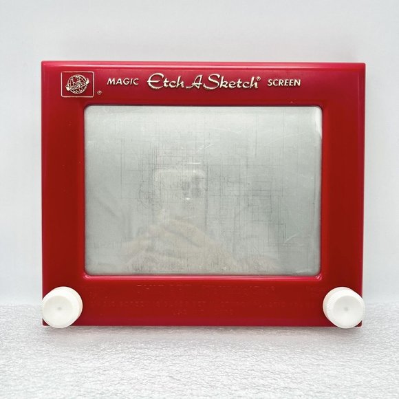 Ohio Art | Toys | Vintage No 55 Etchasketch Magic Screen Glass Screen ...